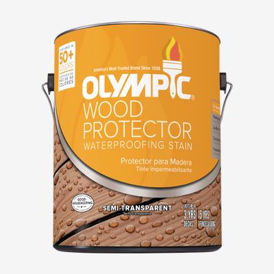 Wood Protector Semi-Transparent - Wood Stain Colors From Olympic.com